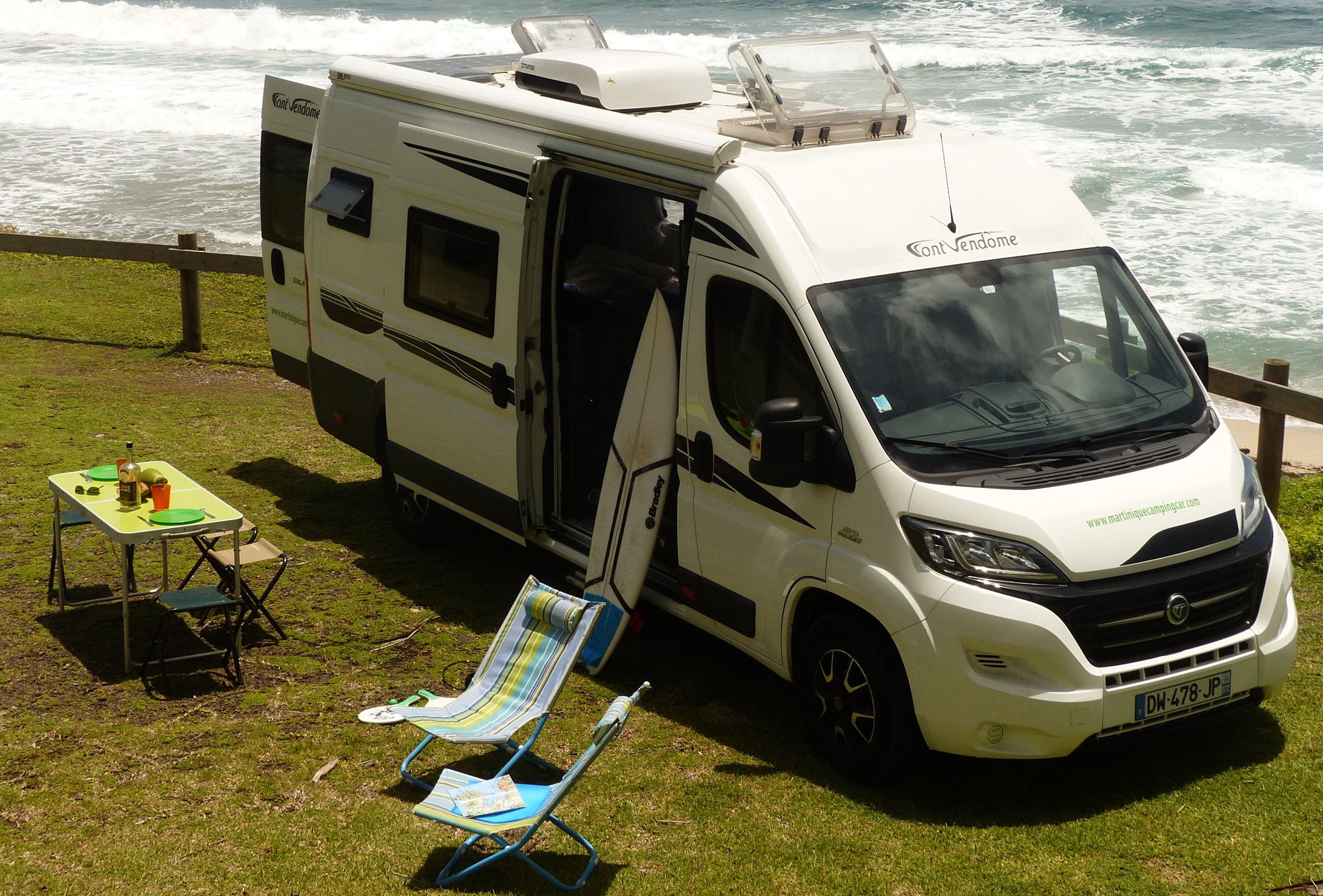 Visitez la Martinique avec notre Camping Car